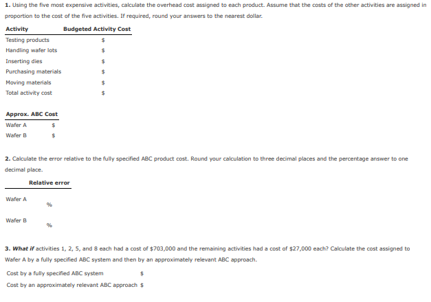Simplifying the ABC System: Approximately Relevant | Chegg.com