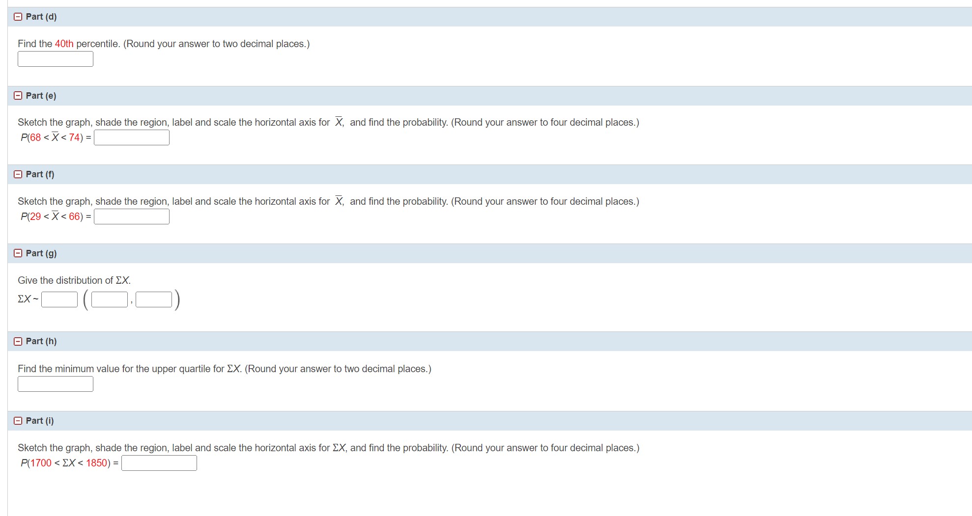 Solved X ~ N(70, 12). Suppose that you form random samples | Chegg.com