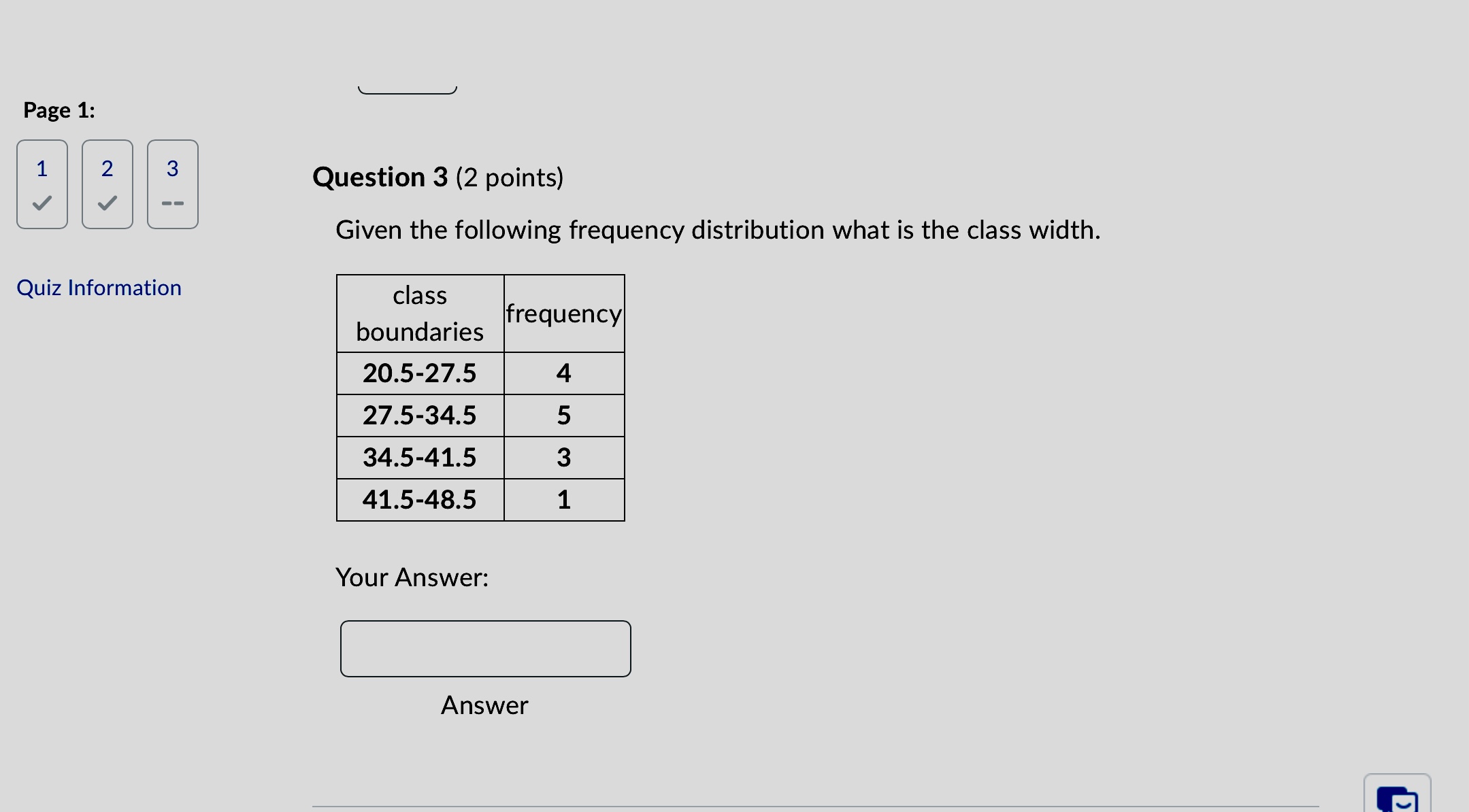 Solved Given the following frequency distribution what is | Chegg.com
