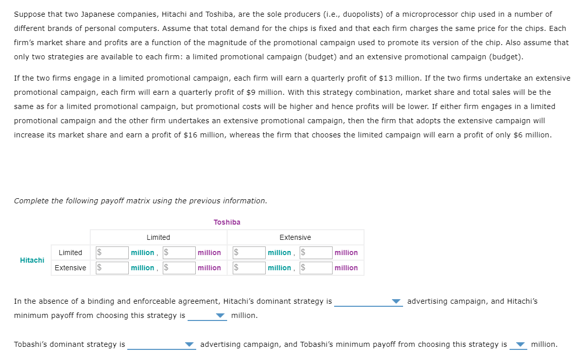 Solved Suppose that two Japanese companies, Hitachi and | Chegg.com Solved Suppose that two Japanese companies, Hitachi and | Chegg.com