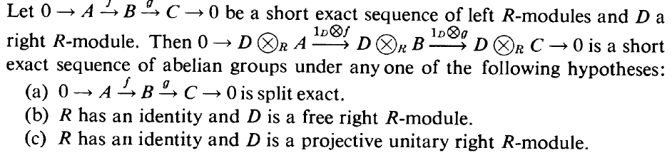 Solved Let 0 + A-B-C → be a short exact sequence of left | Chegg.com