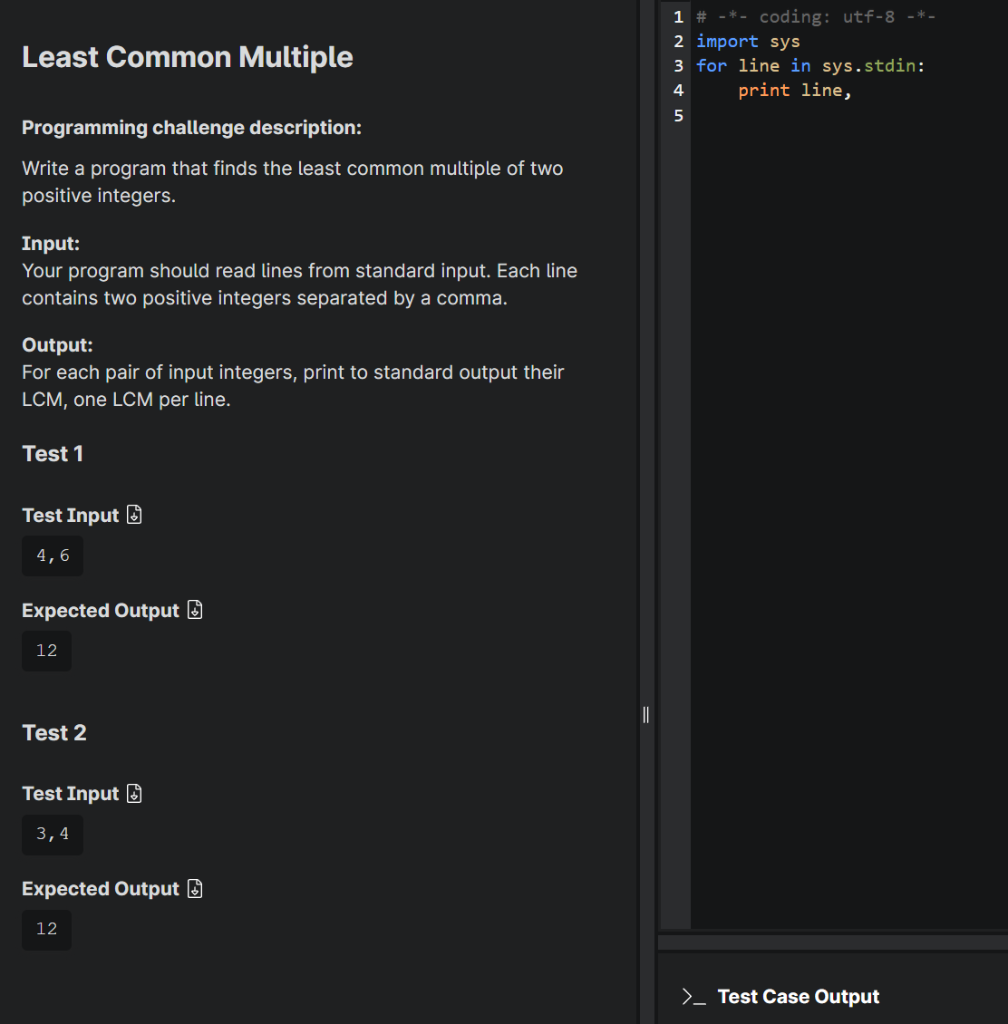 Solved Least Common Multiple 1 # -*- coding: utf-8 -*- 2 | Chegg.com