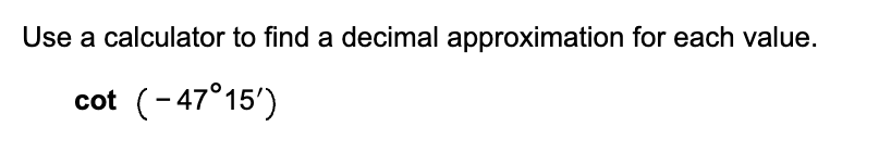Solved Use a calculator to find a decimal approximation for | Chegg.com