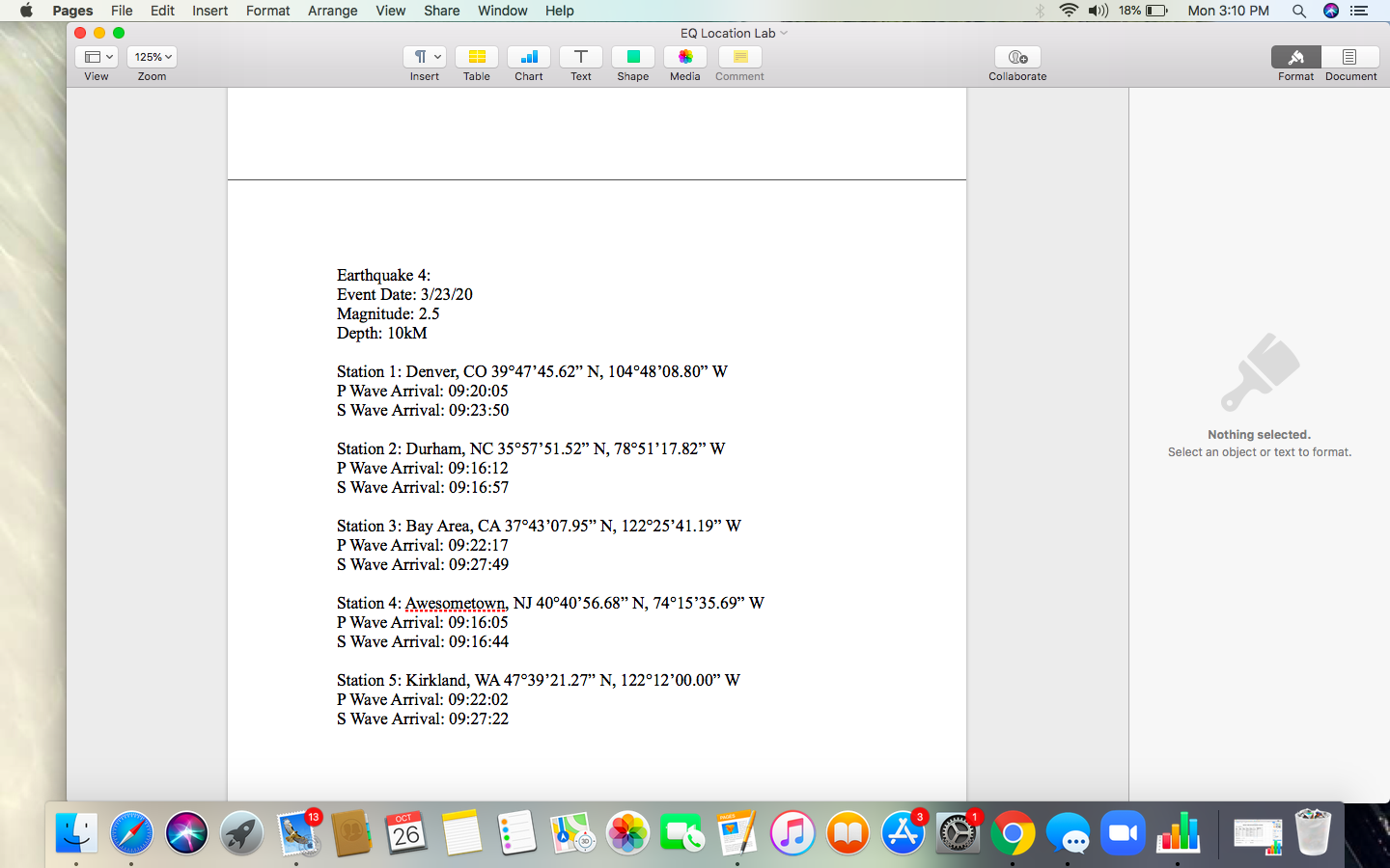 Solved Numbers File Edit Insert Table Format Arrange View | Chegg.com