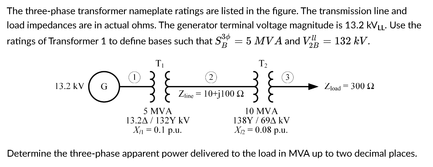 Solved I obtained an answer of 7.81 MVA. I know my process | Chegg.com