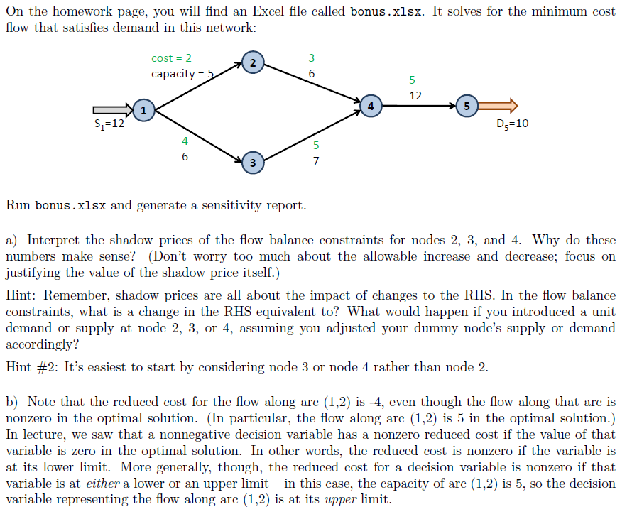 Solved On the homework page, you will find an Excel file | Chegg.com