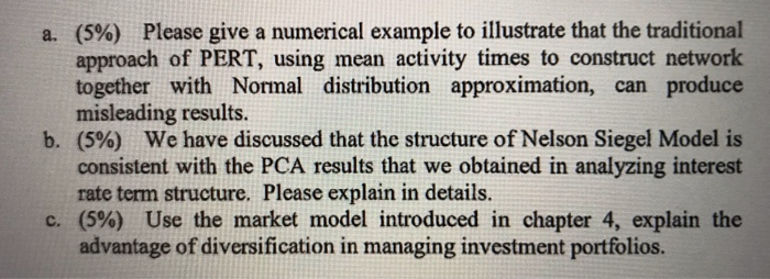 Solved Please give a numerical example to illustrate that | Chegg.com