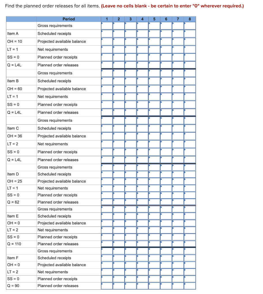 Solved Problem 21-16 (Algo) One unit of A is composed of two | Chegg.com