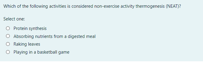 Solved Which of the following activities is considered | Chegg.com