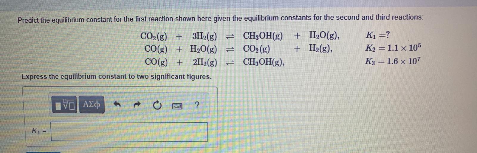 Solved Consider the following reaction: 2CH(g) = C2H2(g) + | Chegg.com