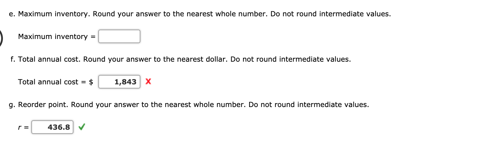 Solved Problem 10-13 (Algorithmic) Wilson Publishing Company | Chegg.com