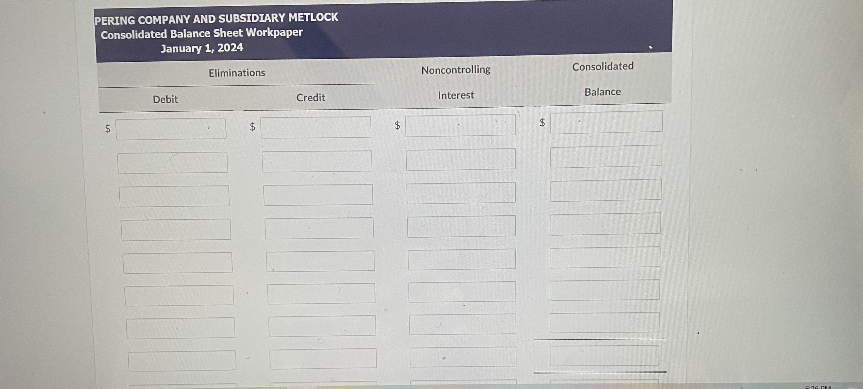 Prepare a schedule to compute the difference between | Chegg.com