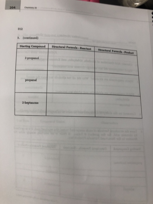 Solved 199 307 Name Locker Number Date PRELIMINARY | Chegg.com