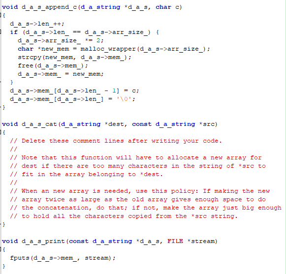 Solved The standard C library does not provide a type for | Chegg.com
