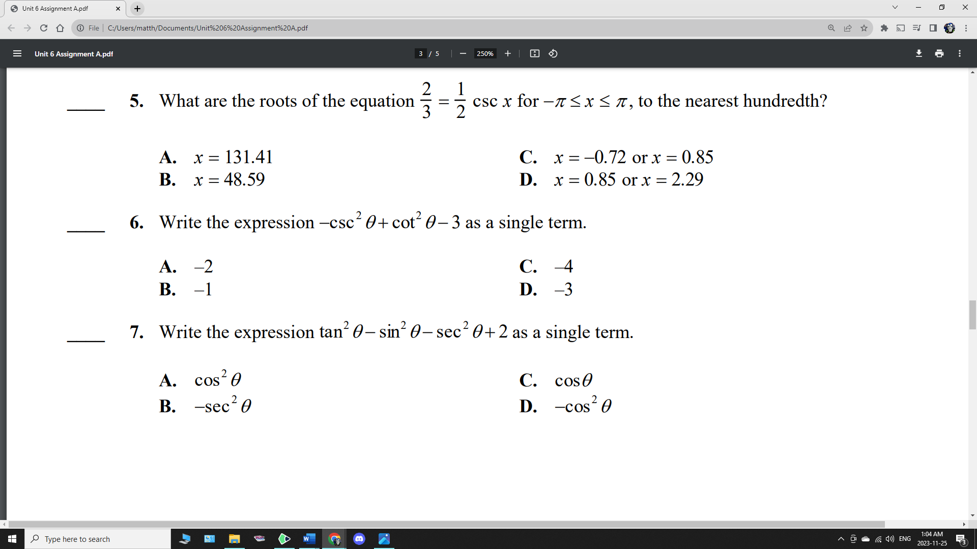 solved-5-what-are-the-roots-of-the-equation-32-21cscx-for-chegg