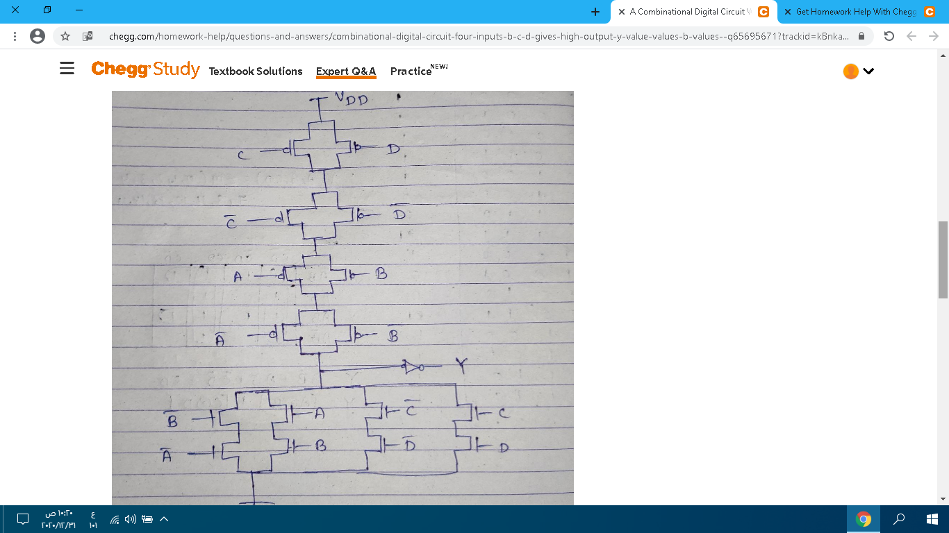 Realize the Boolean function obtained in Task 1 using | Chegg.com