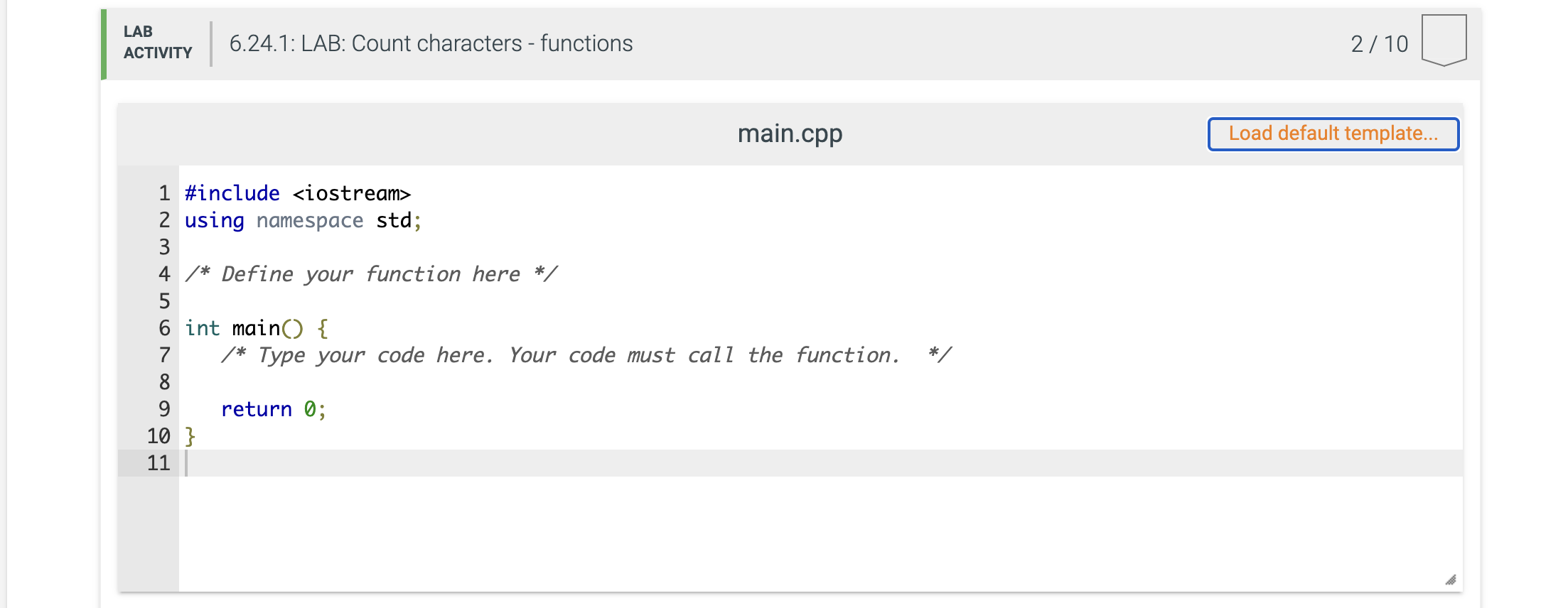 Solved 6.38 ZyLab: Output values below an amount Write a | Chegg.com