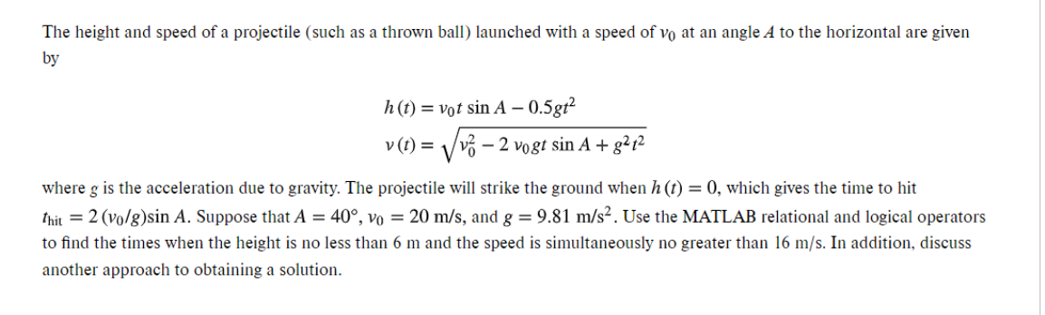 Solved matlab program | Chegg.com
