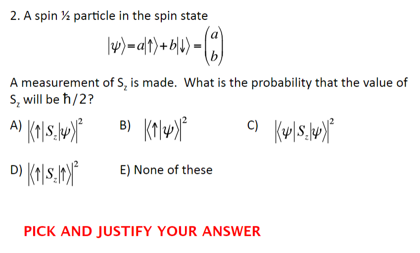 Solved 1. The raising operator operating on the up and down | Chegg.com
