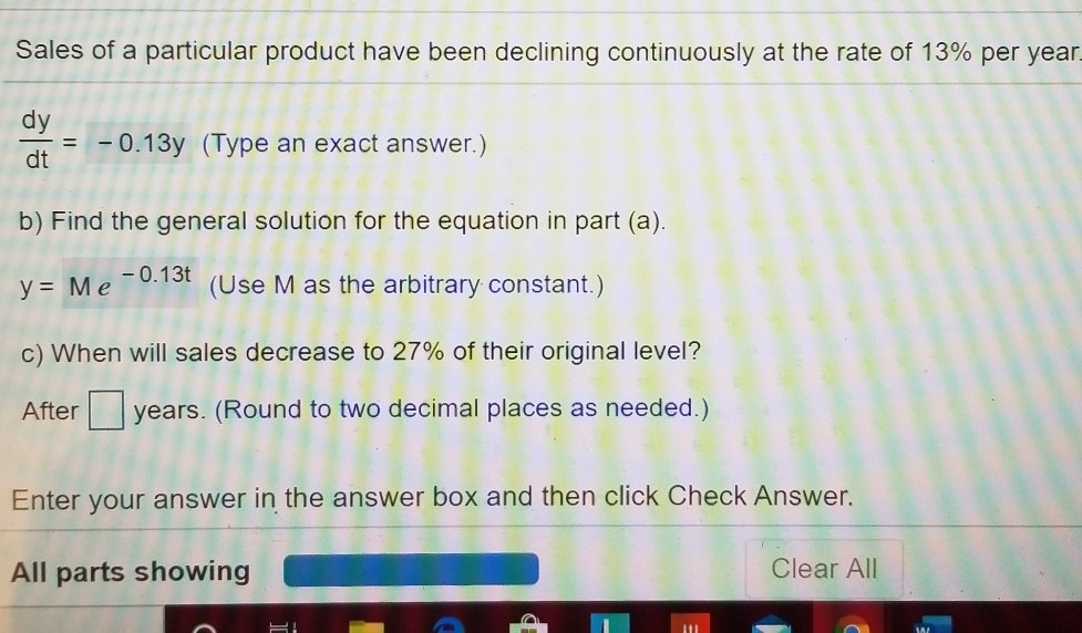 Solved Sales of a particular product have been declining | Chegg.com