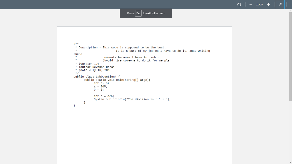 Solved Activity 5 You have been provided some Java code in a | Chegg.com