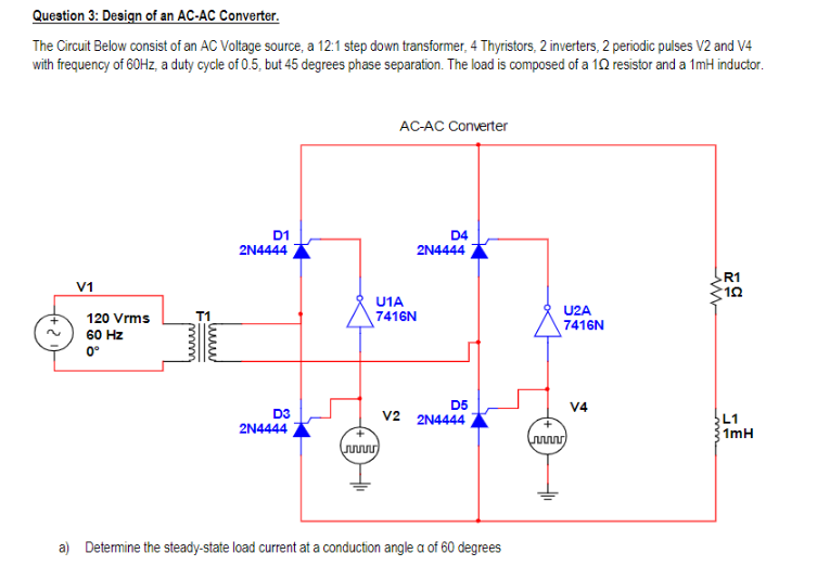Solved Last 2 Digits of MDCID :Question 1: Design of an | Chegg.com