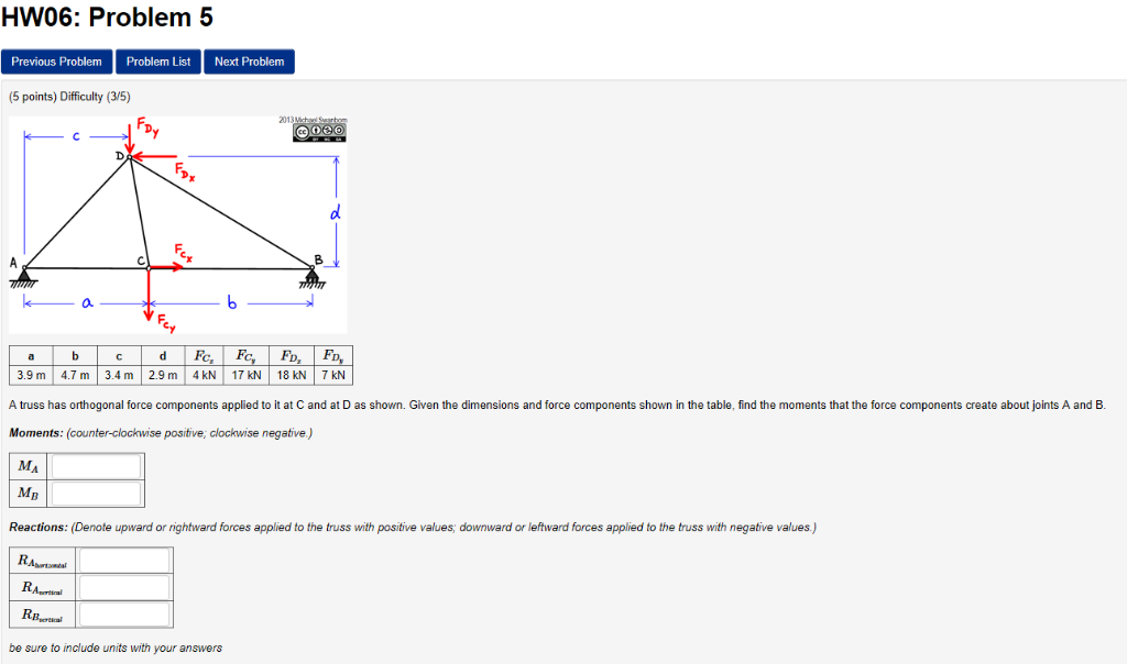 Solved HW06: Problem 5 Previous Problem Problem List Next | Chegg.com