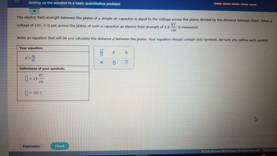 Solved Setting Up The Solution To A Basic Quantitative 