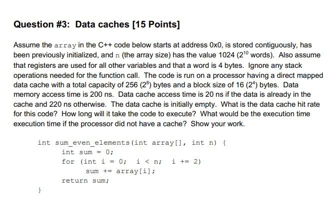 Solved Assume the array in the C++ code below starts at | Chegg.com