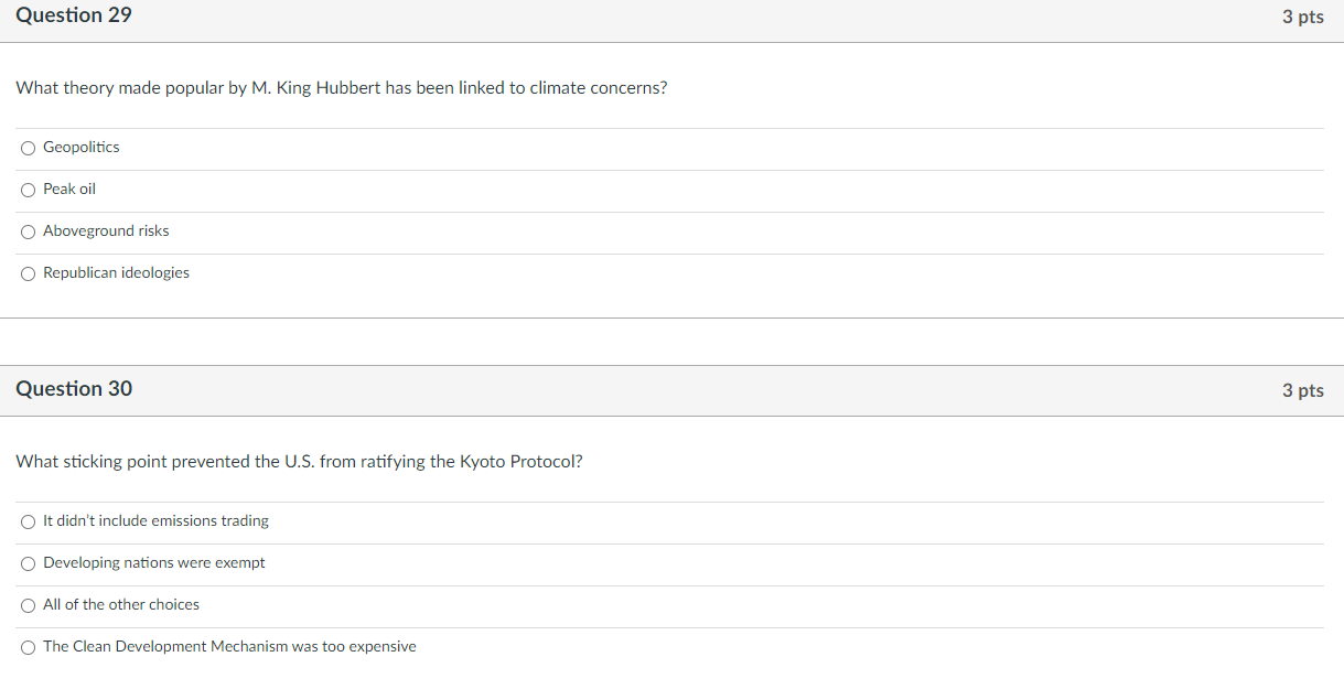 Solved What theory made popular by M. King Hubbert has been | Chegg.com