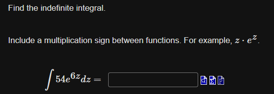 Solved Find the indefinite integral. Include a | Chegg.com