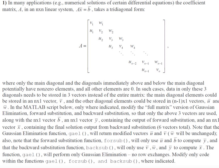 Solved %this part of the script tests the functions gael(), | Chegg.com