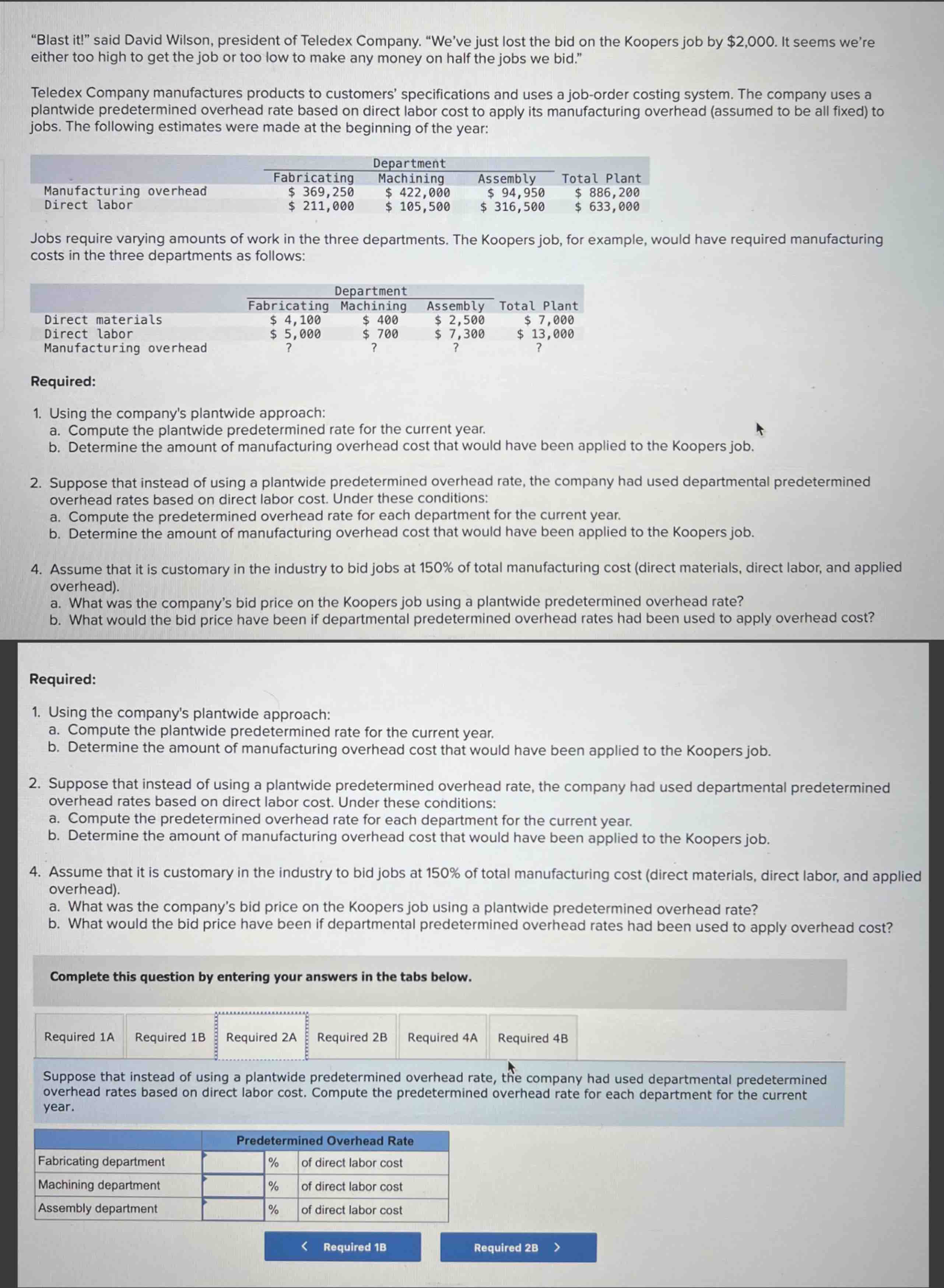 Solved Please answer questions 1-4 ﻿COMPLETELY. Provide step | Chegg.com