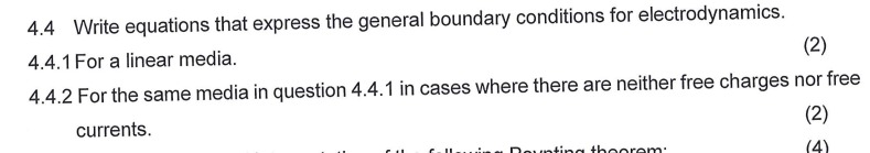 Solved 4.4 Write equations that express the general boundary | Chegg.com