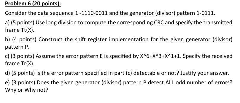 Solved Consider the data sequence 1−1110−0011 and the | Chegg.com