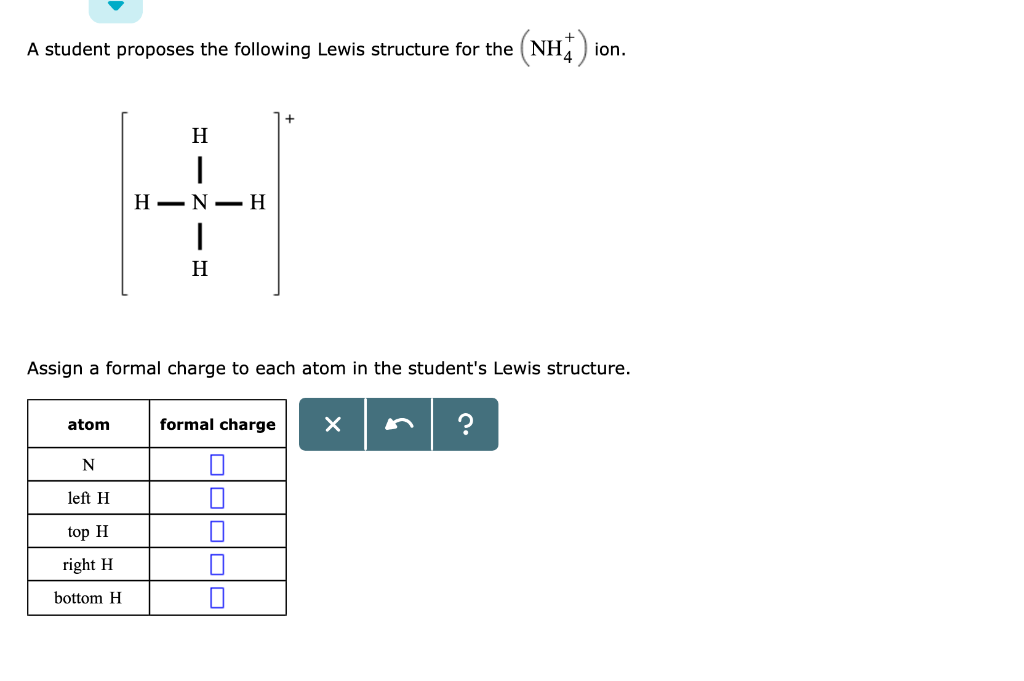 Solved A student proposes the following Lewis structure for | Chegg.com