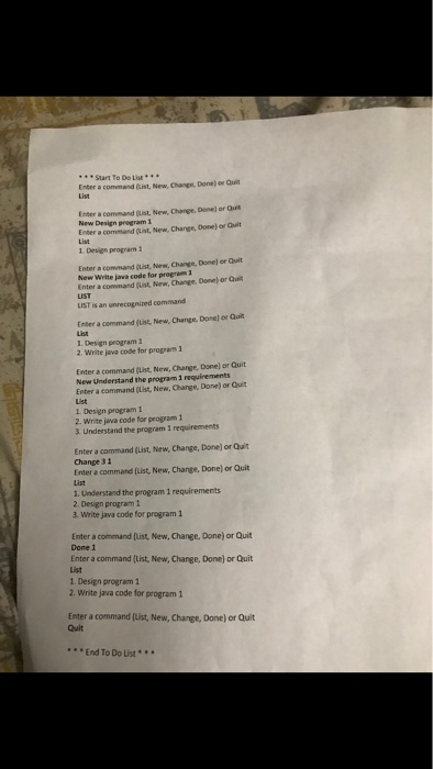 Solved CSCI2010L Programming II - Lab 2 To Do List This | Chegg.com