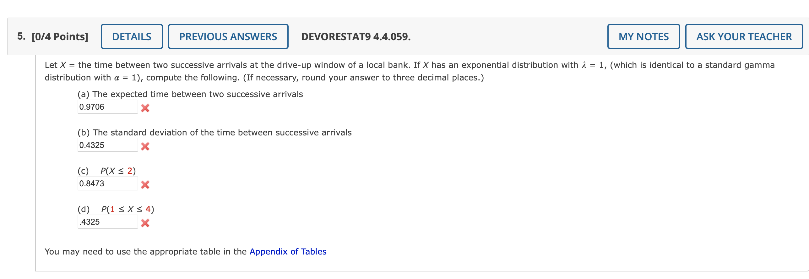 Solved Let X= the time between two successive arrivals at | Chegg.com