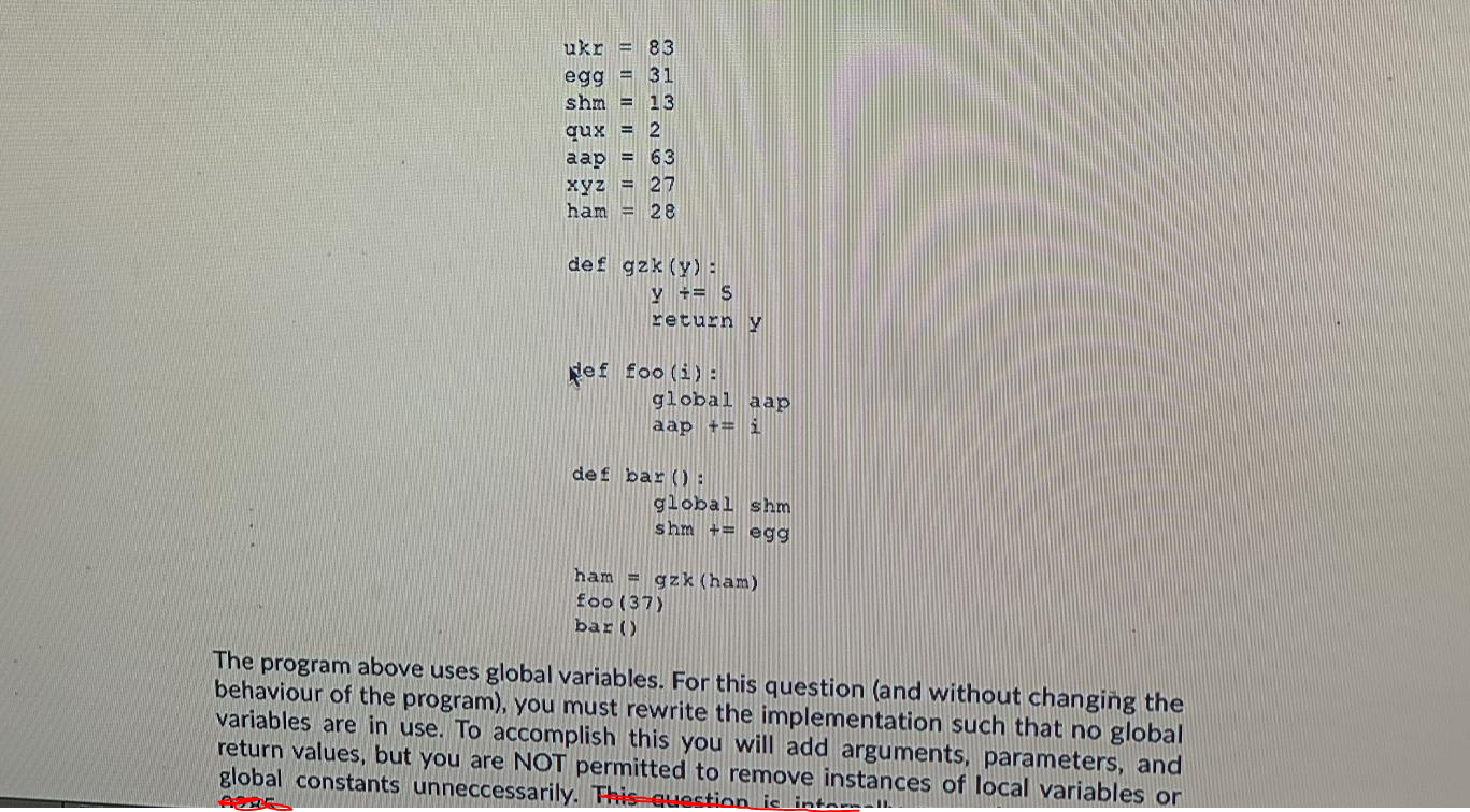 Solved ukr = 83 egg = 31 shm = 13 qux = 2 aap = 63 xyz = 27 | Chegg.com