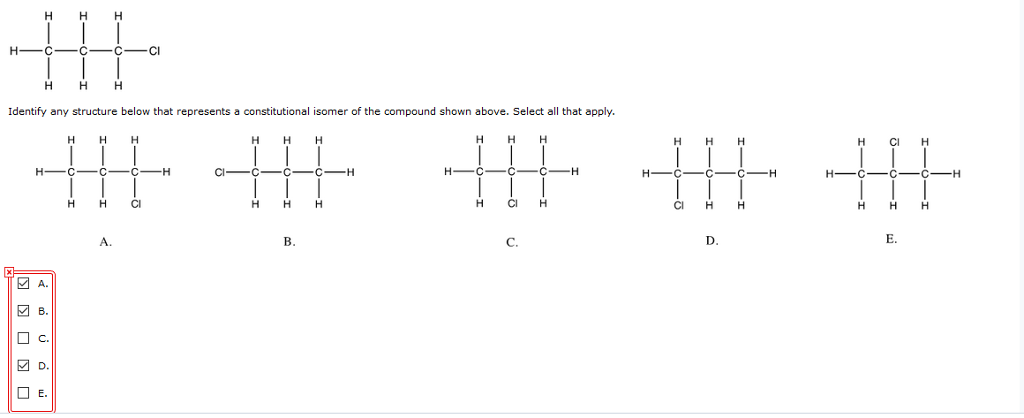 Solved Identify any structure below that represents a | Chegg.com