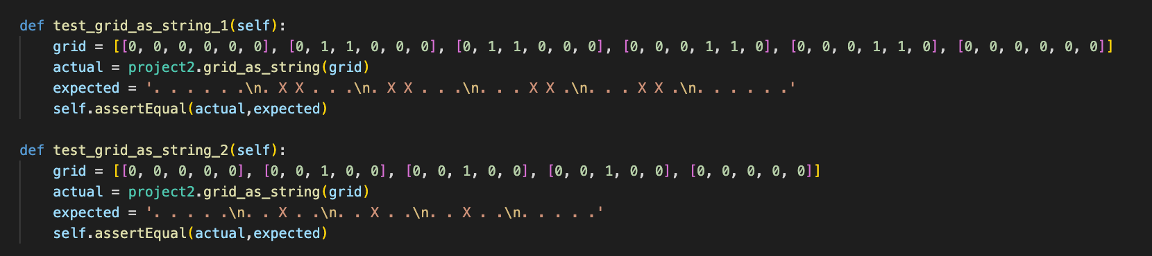 Solved \# # Function that returns the grid contents as a | Chegg.com