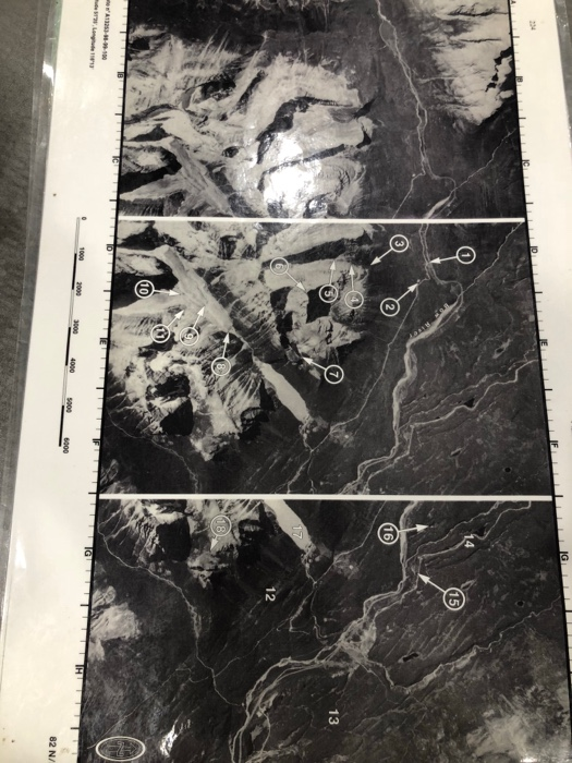 Solved 8. Examine the Victoria and Lefroy glaciers. a) | Chegg.com