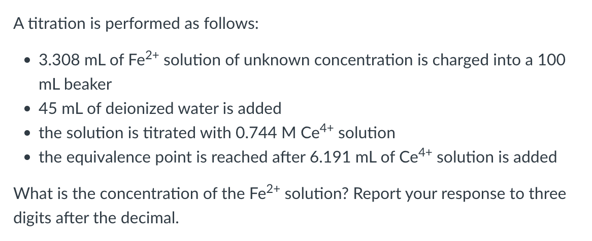 Solved Examine the sample ORP output below. At what | Chegg.com