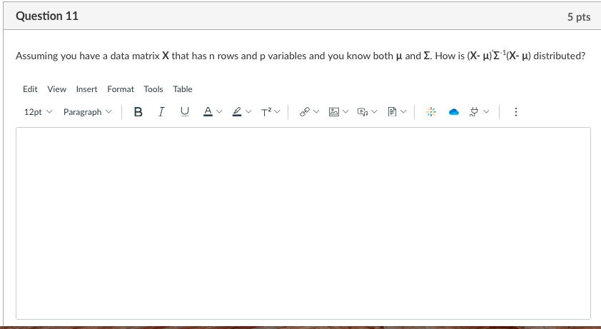 Solved Assuming you have a data matrix X that has n rows and | Chegg.com