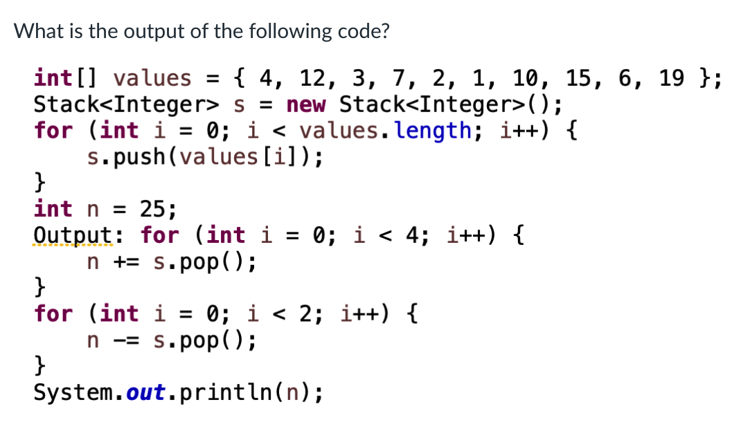 Solved Take the following list of integers: 75 94 17 5 35 7 | Chegg.com