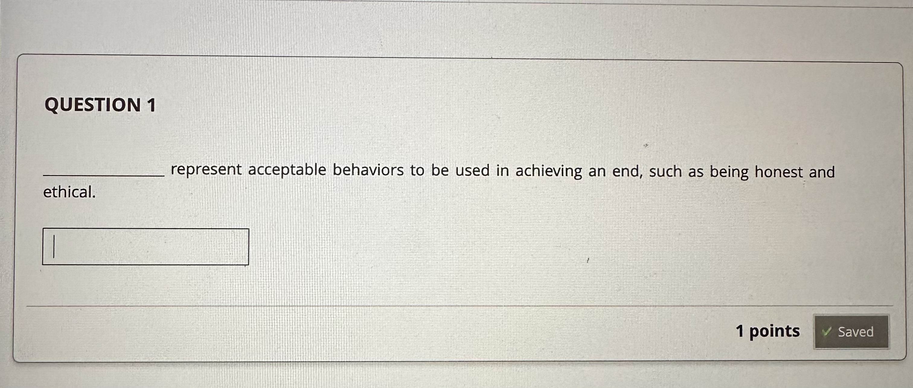 Solved represent acceptable behaviors to be used in | Chegg.com