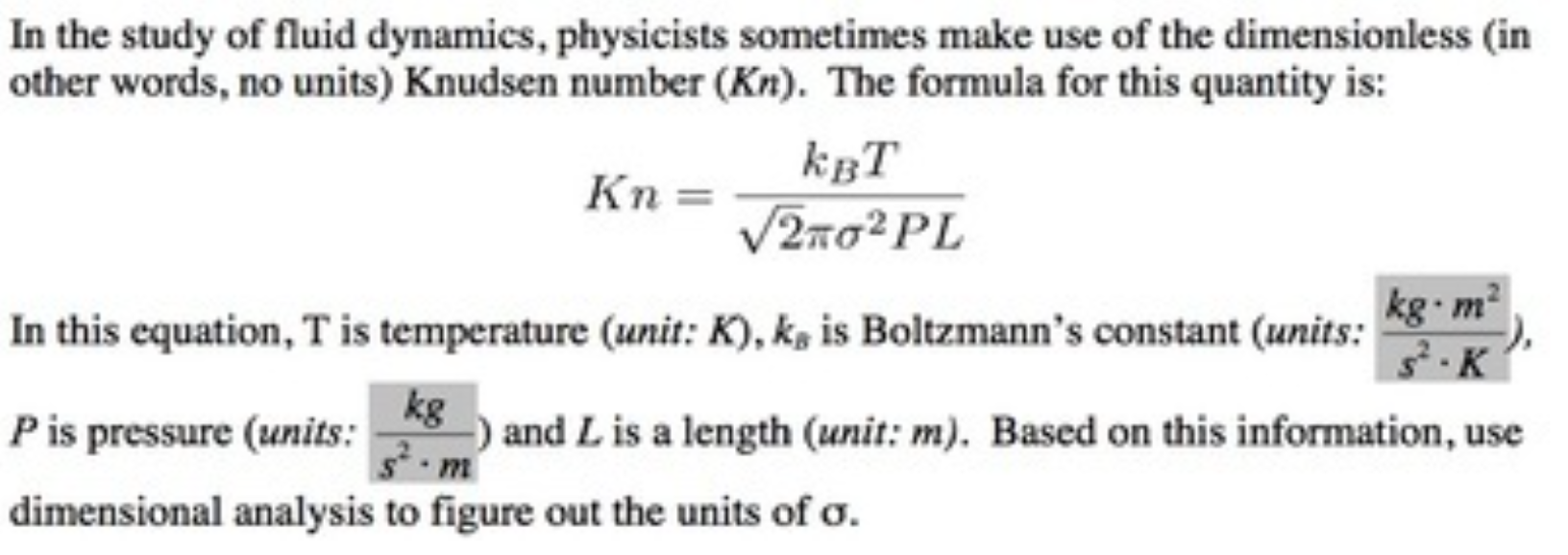 Solved In the study of fluid dynamics, physicists sometimes | Chegg.com