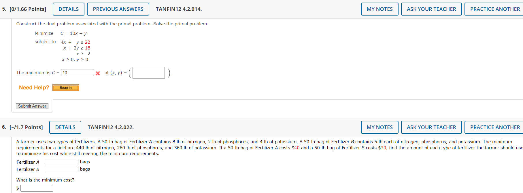Solved Construct the dual problem associated with the primal | Chegg.com