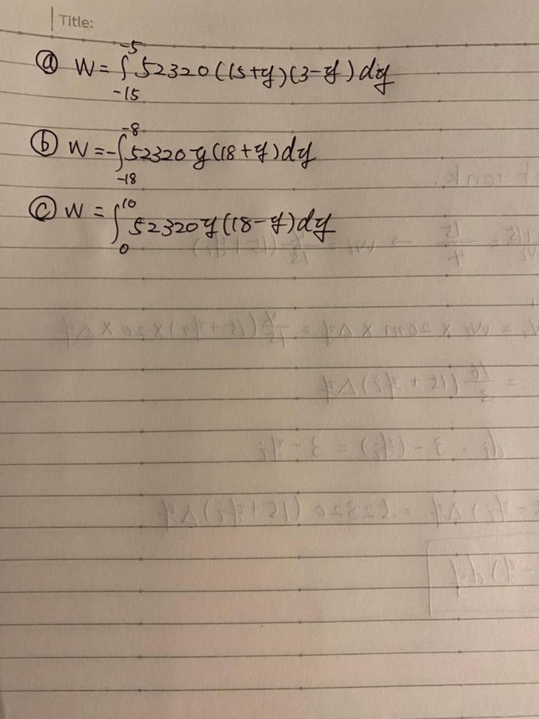 Solved Verify that all of these integrals are equal without | Chegg.com