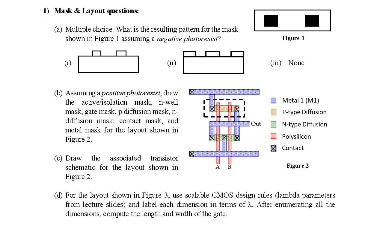 (a) Multiple choice: What is the resulting pattern | Chegg.com